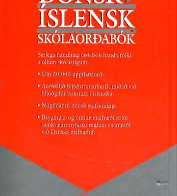 Dönsk-íslensk skólaorðabók | 1994 útgáfa - Uppseld - Bókalind