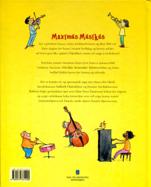 Maxímús Músíkús trítlar í tónlistarskólann - Ekki til eins og er ...