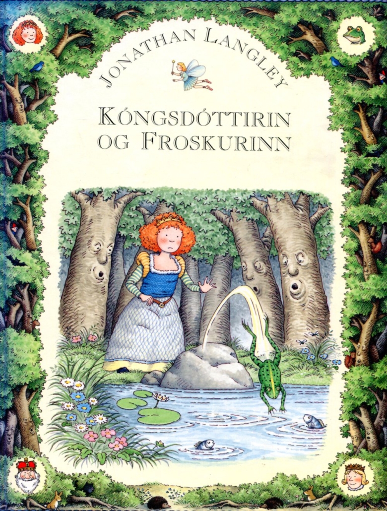 Kóngsdóttirin og froskurinn - Uppseld - Bókalind antikbókabúð