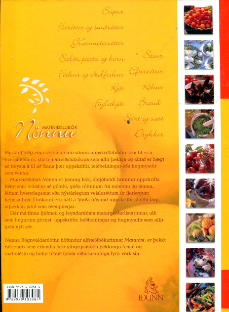 Matreiðslubók Nönnu - 2001 útgáfav- Uppseld - Bókalind antikbókabúð