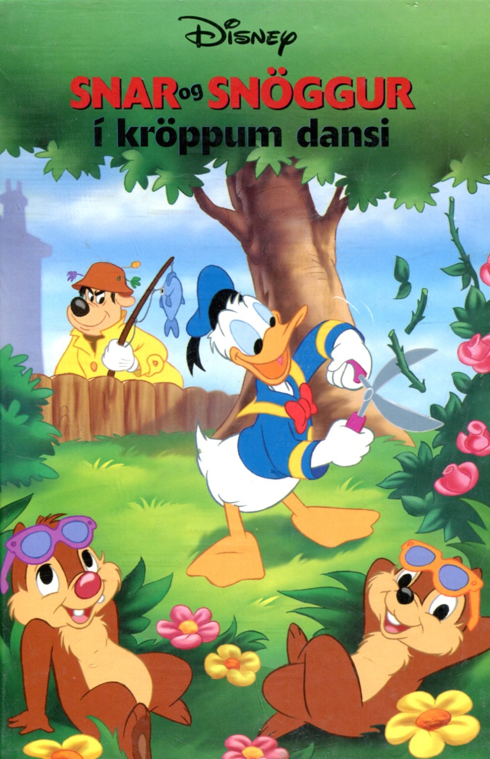 Snar og Snöggur í kröppum dansi - Disneybók - Bókalind antikbókabúð